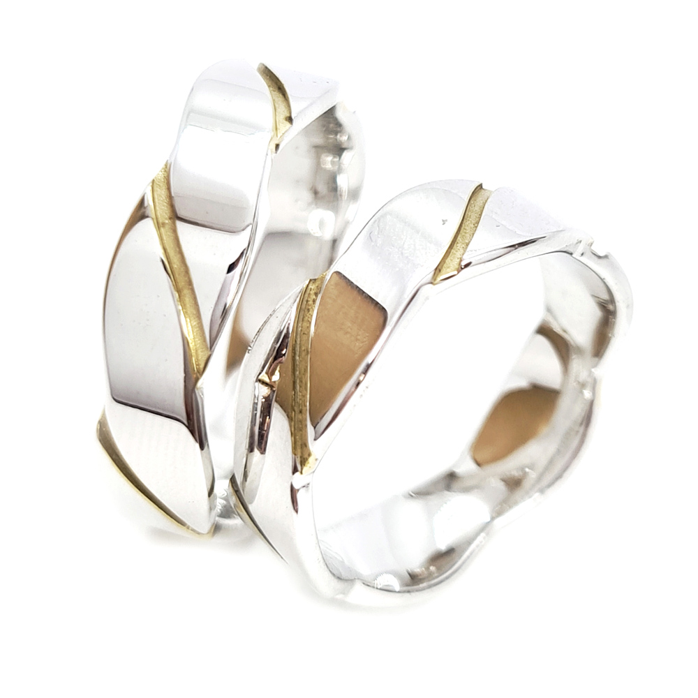 Snubní prsteny 6007 :: Svět snubních prstenů - snubní prsteny a zásnubní prsten Praha